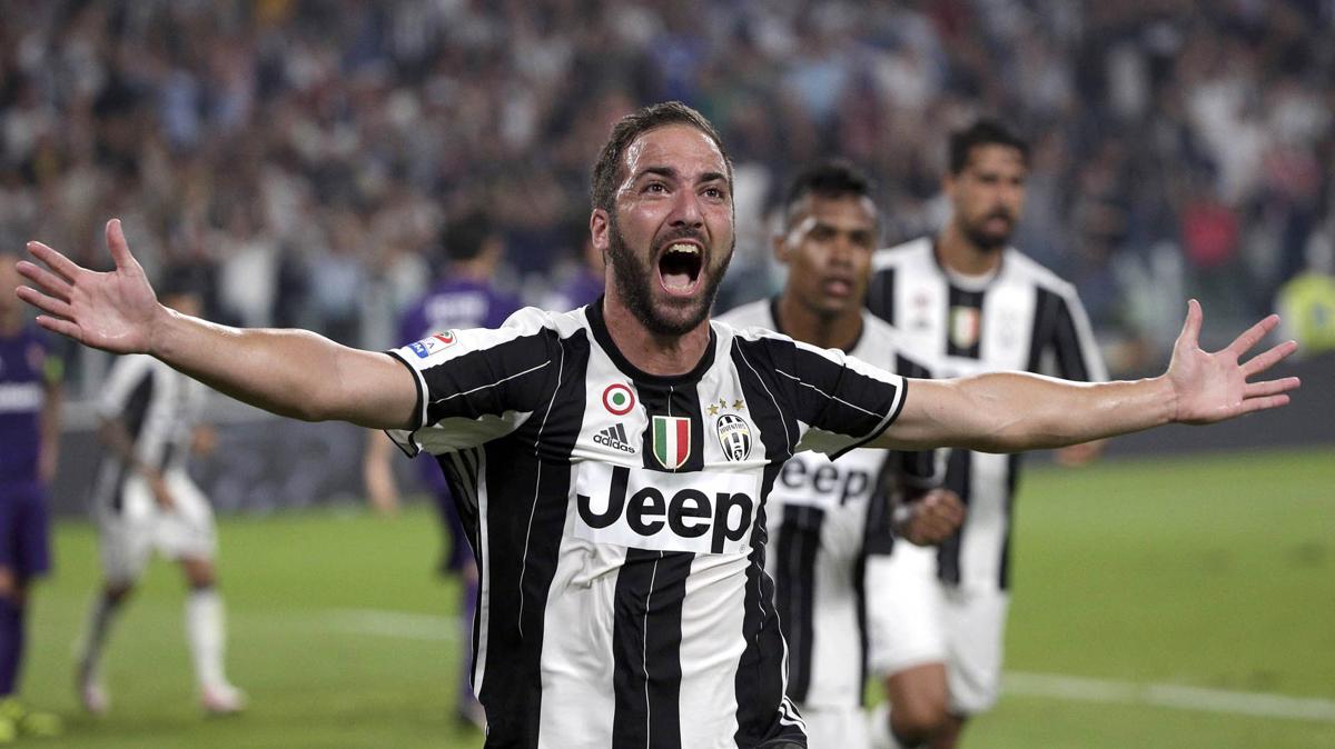 Higuaín dice presente en el triunfo de la Juve
