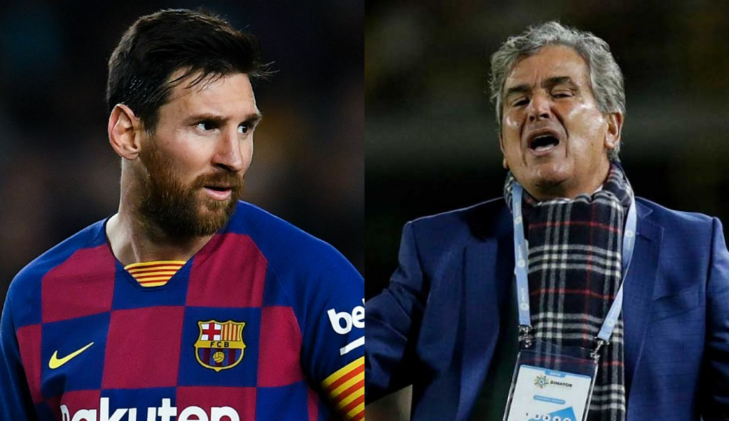 Pinto aseguró que sus entrenamientos de “hace 35 años” ahora los hace Messi